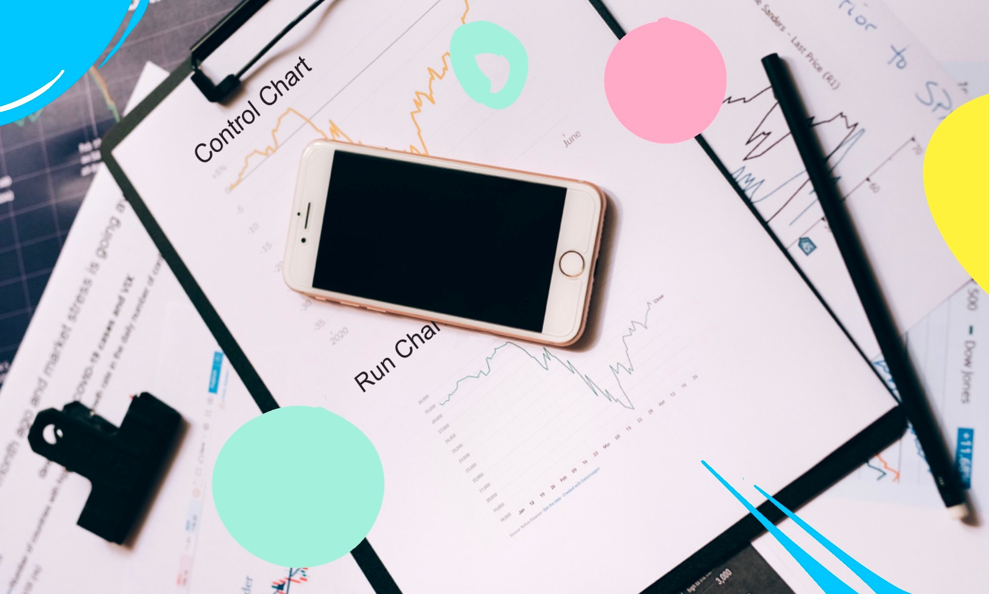 Run chart vs Control chart