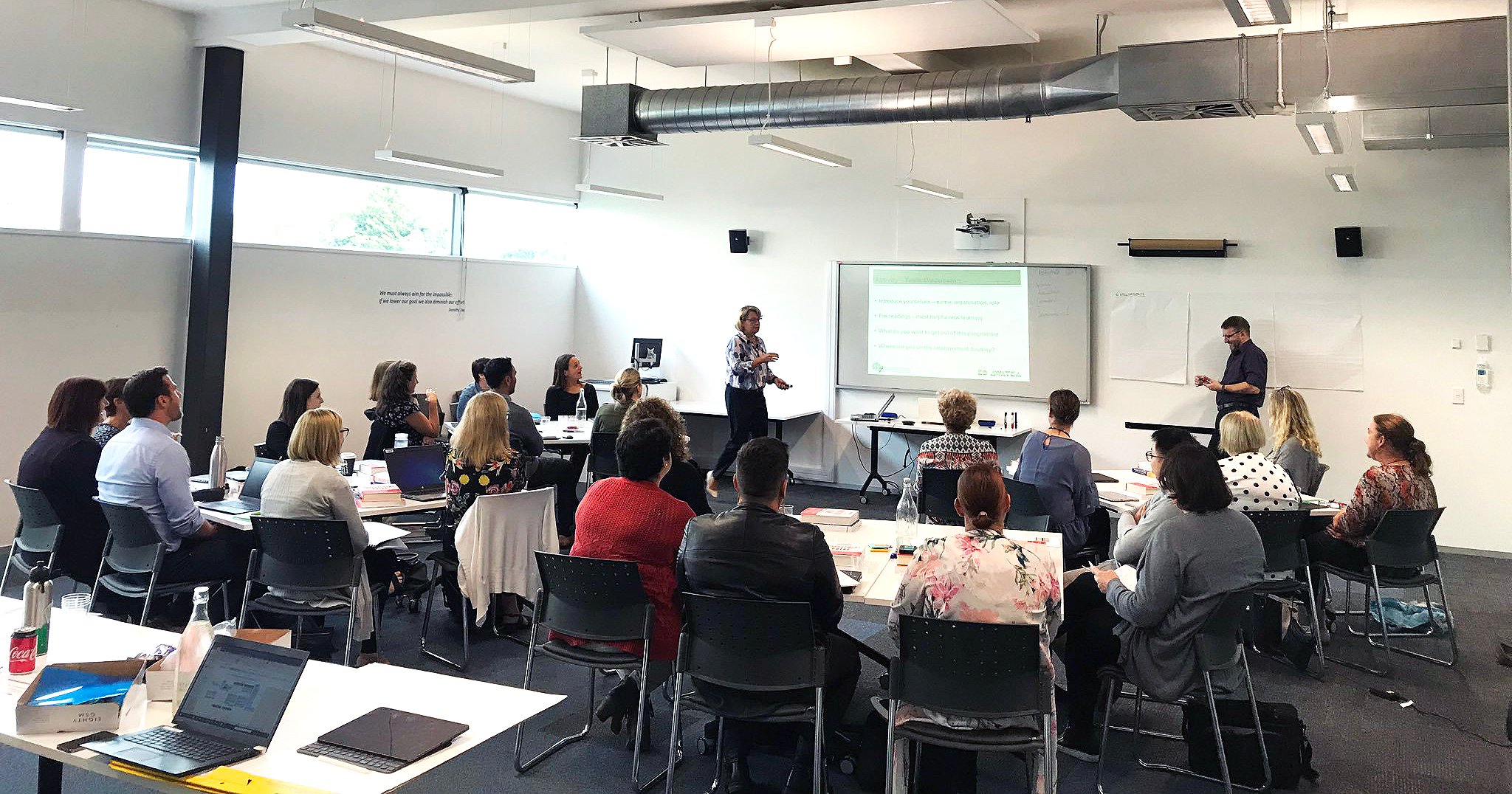 Creating a National QI training programme in New Zealand with Life QI